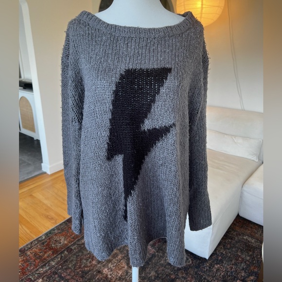 Wooden Ships | Sweaters | Lighting Bolt By Wooden Ships Sweater | Poshmark